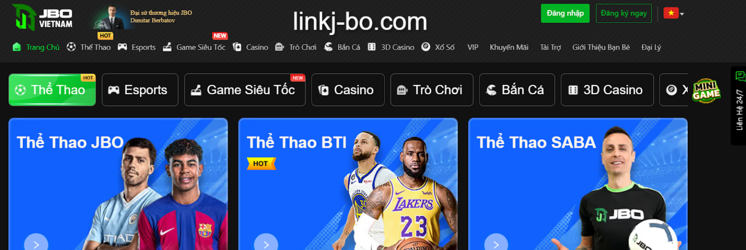 Link vào JBO mới nhất, không bị chặn 2025 - Link JBO